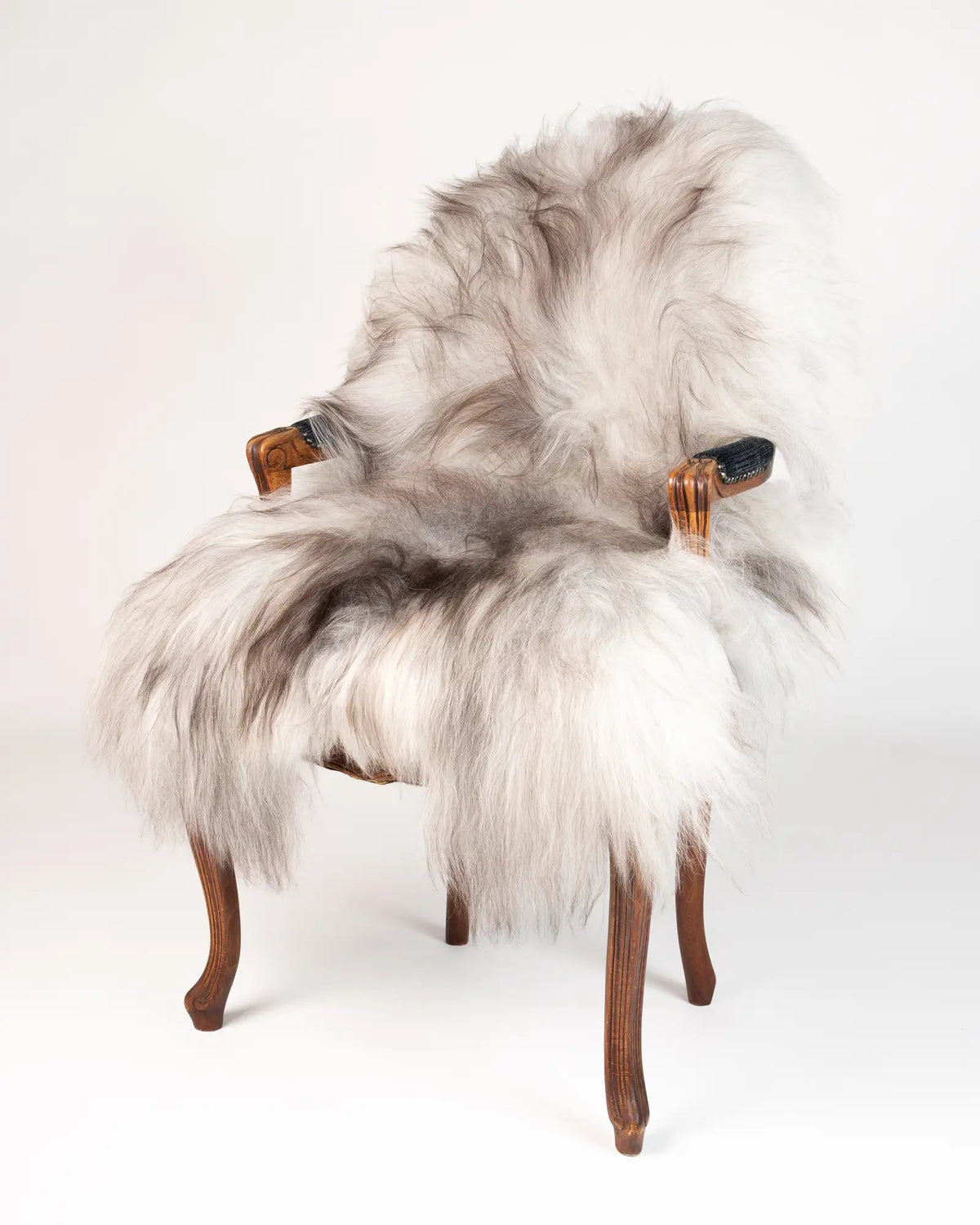 Smokey Silver Grey Icelandic Long Haired Sheepskins #004 — Gorgeous ...