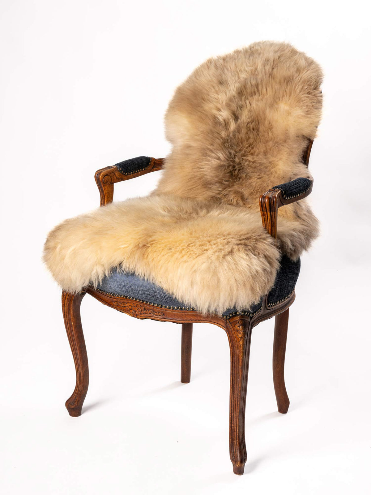 Natural Caramel Sheepskin Rugs Rare NZ #43 — Gorgeous Creatures