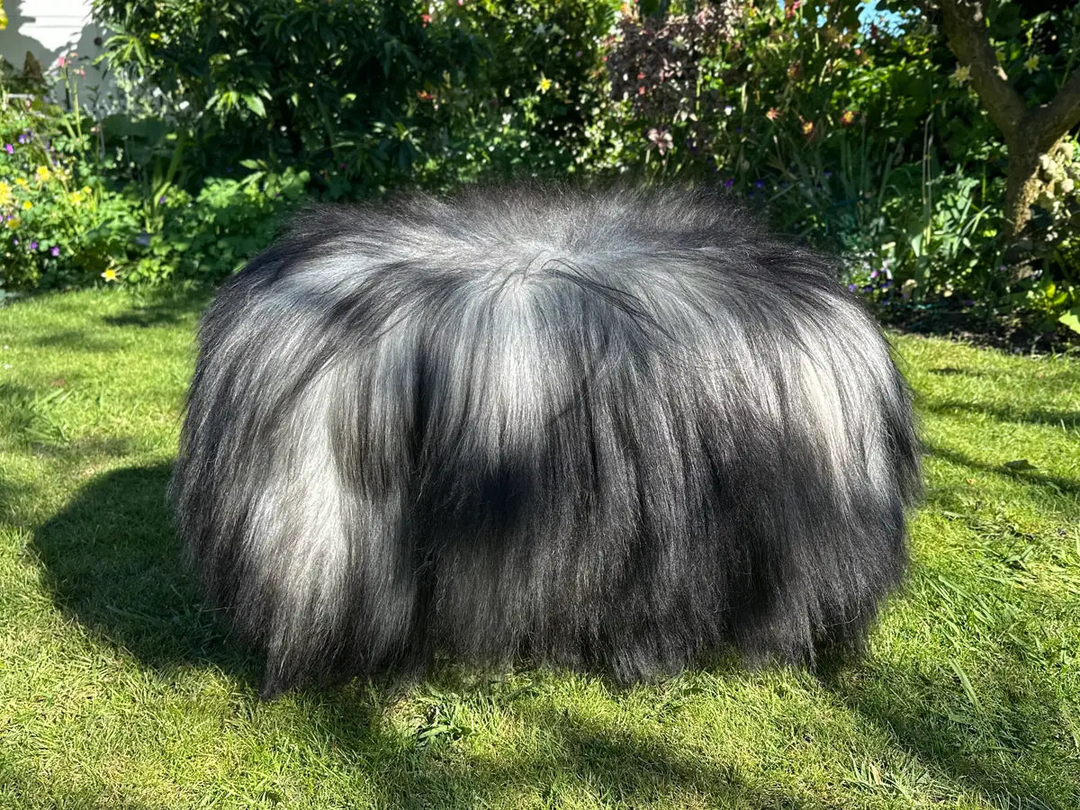 Yeti Sheepskin Footstool #3 | Icelandic Footstools — Gorgeous Creatures