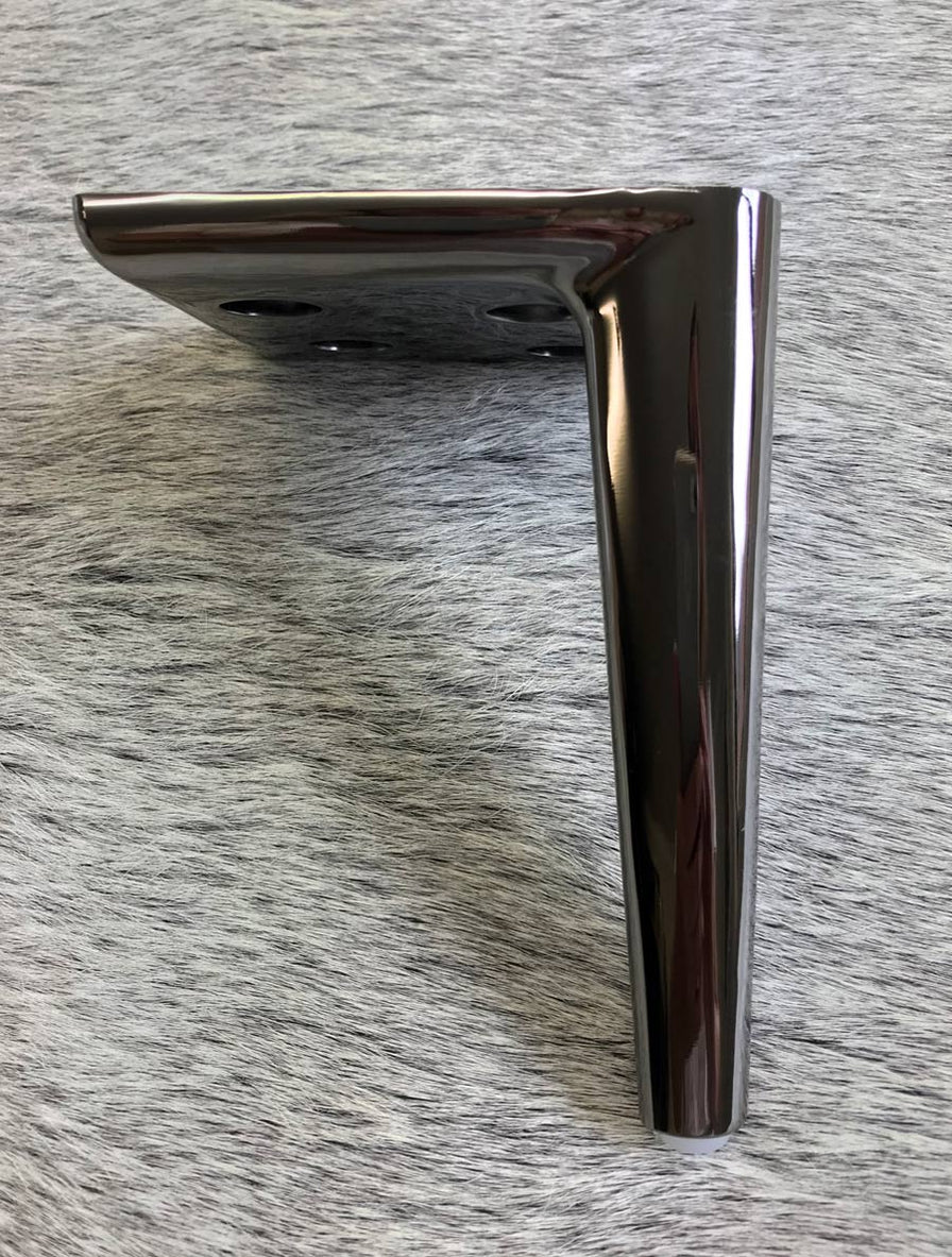 NZ Borsari Gunmetal Metal Furniture Legs 15cm — Gorgeous Creatures