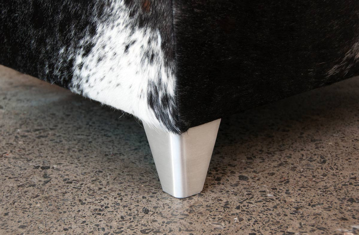 Square Cowhide Coffee Table Ottomans NZ — Gorgeous Creatures