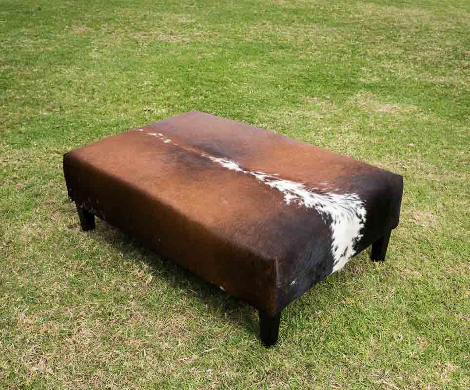 Large Cowhide Ottoman Furniture New Zealand — Gorgeous Creatures