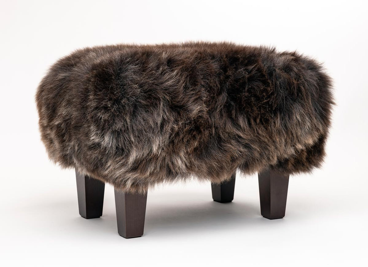 Sheepskin Footstool NZ | Sheepskin Pouff — Gorgeous Creatures