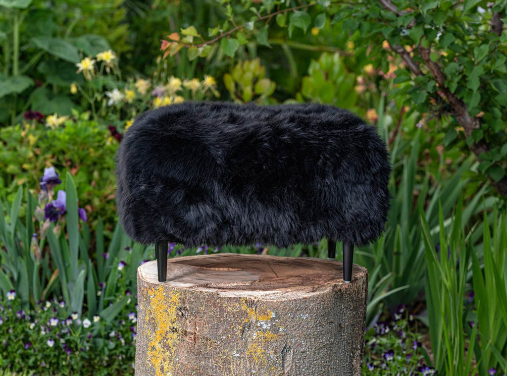 Sheepskin Footstool NZ | Sheepskin Pouff — Gorgeous Creatures