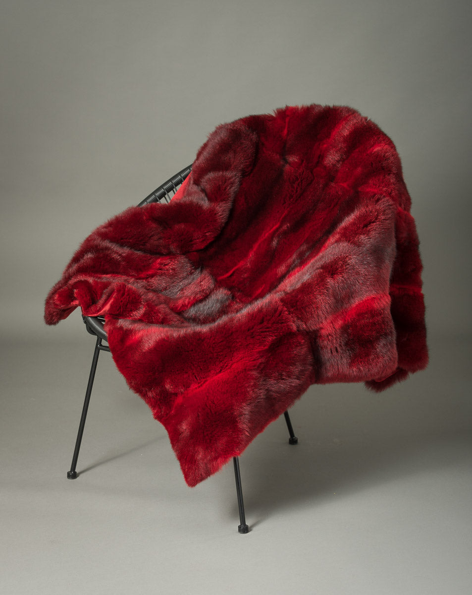 Red Possum Fur Throw | Real Fur Throws NZ — Gorgeous Creatures